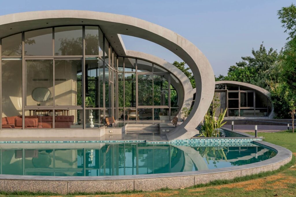 Carapace House Design By Achyutam Design - Inclined Studio