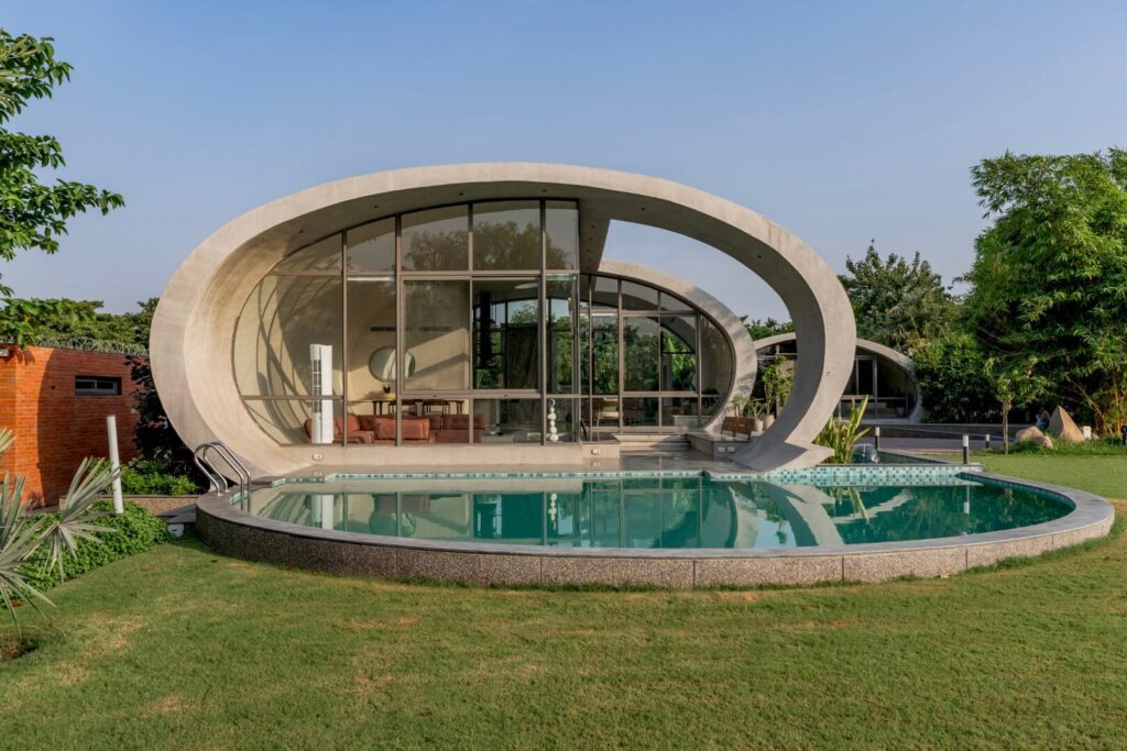 Carapace House Design By Achyutam Design - Inclined Studio