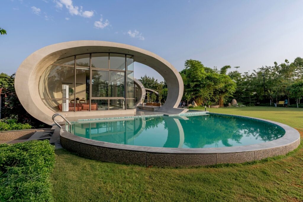 Carapace House Design By Achyutam Design - Inclined Studio